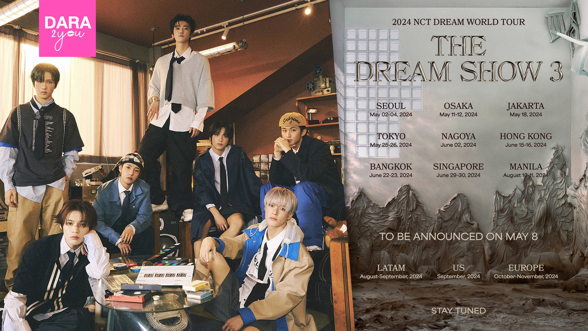สู่ระดับโลก ! "NCT DREAM" เตรียมจัดเวิร์ลทัวร์ครั้งที่ 3 เริ่มที่เกาหลี ...